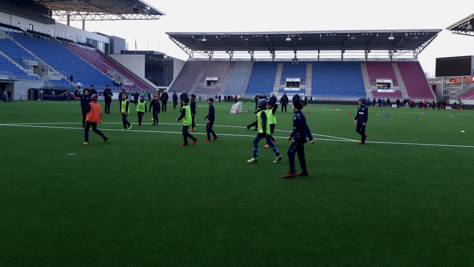 Barnefotball på Intility Arena / Vålerenga