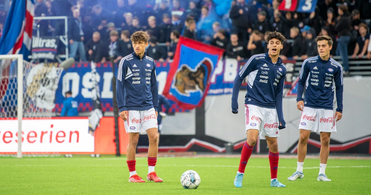 Bech Riisnæs og Hammer Kjelsen fra start / Vålerenga