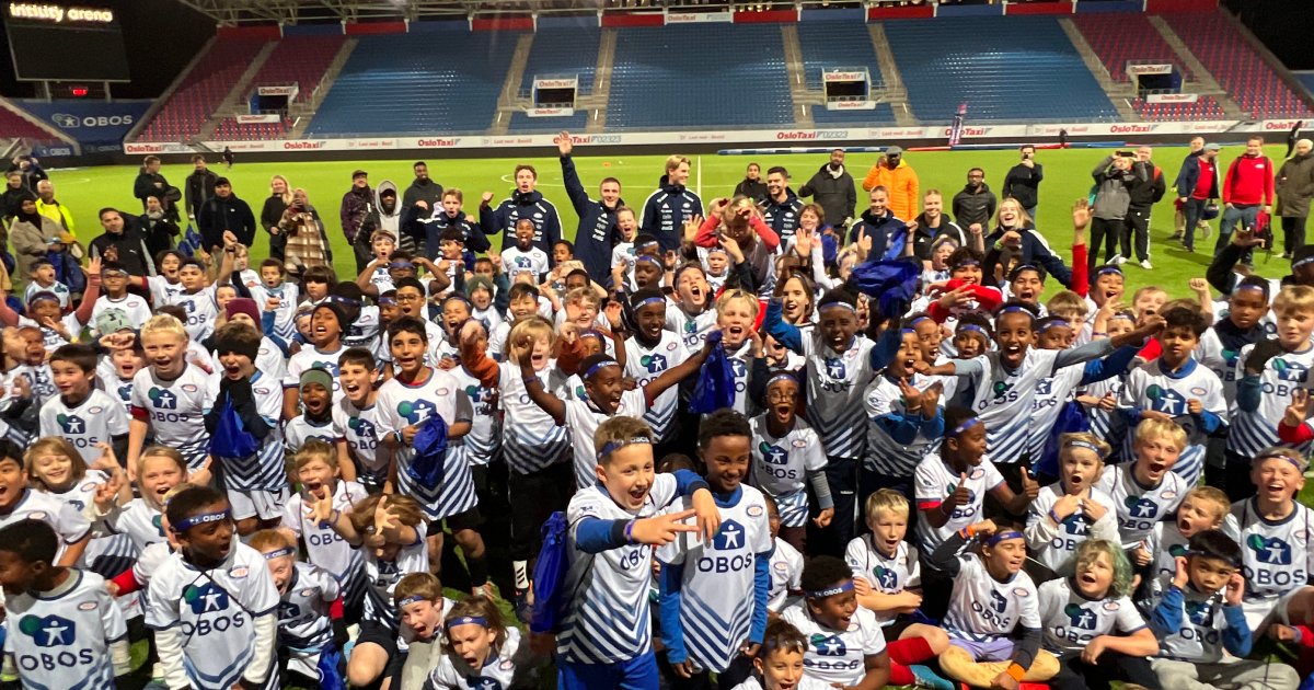 Fotballglede på Intility Arena / Vålerenga