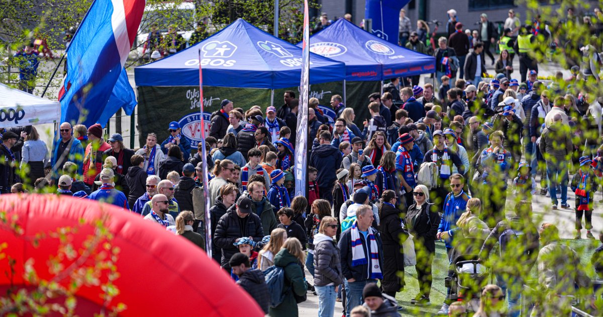 Fullt trøkk i Fanzone på lørdag / Vålerenga