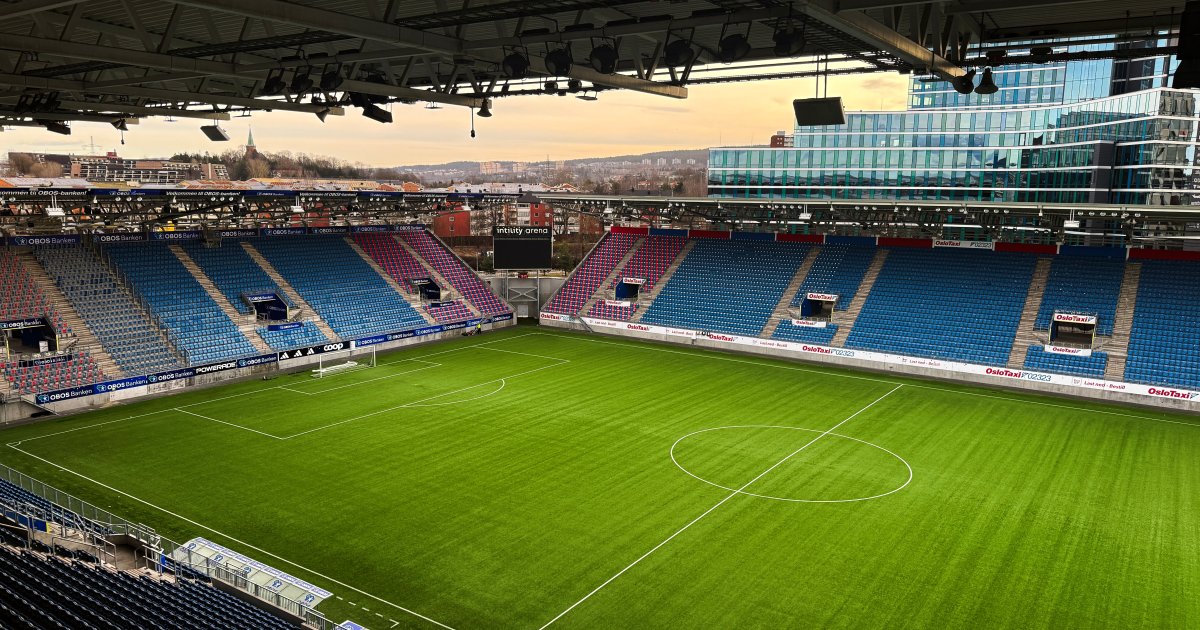 Intility Arena klar for kamp / Vålerenga