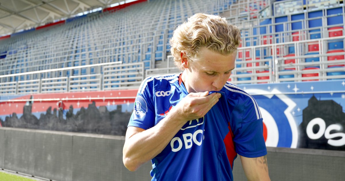 Sebastian Jarl er kongeblå / Vålerenga