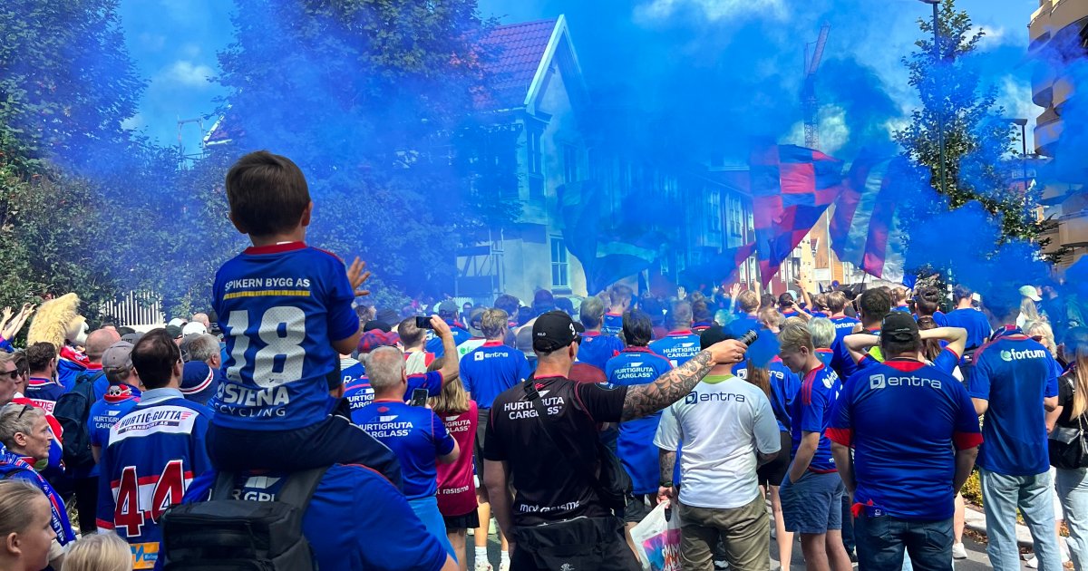 Start på Jordal, fortsett i Fanzone og avslutt på Intility Arena ...